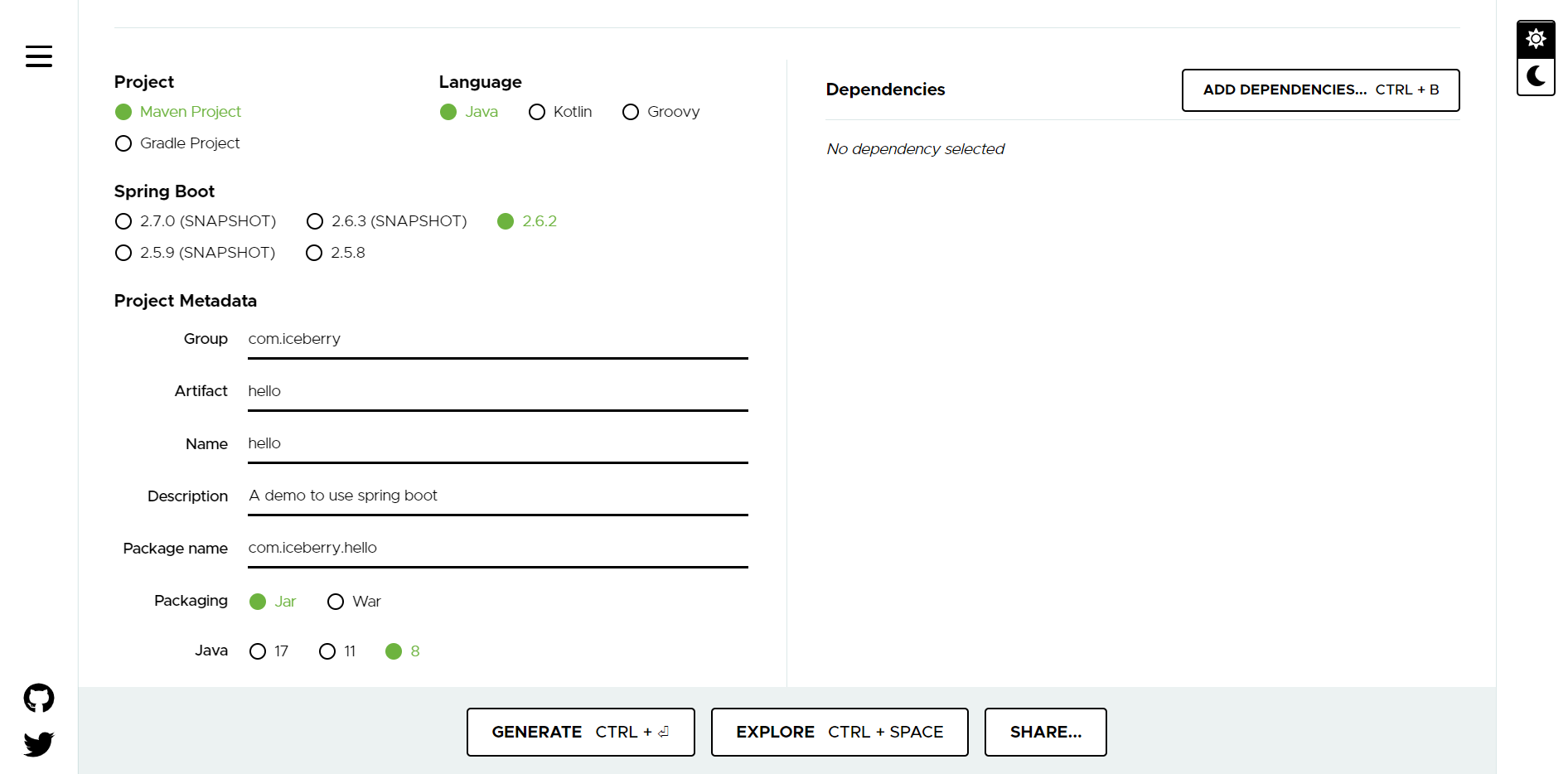 Spring Boot初体验